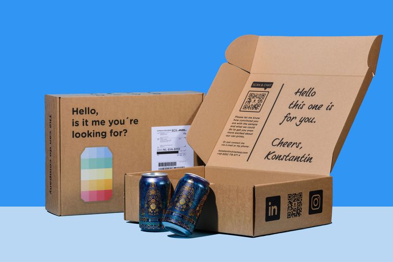 Digitally Printed Aluminium Cans | NOMOQ