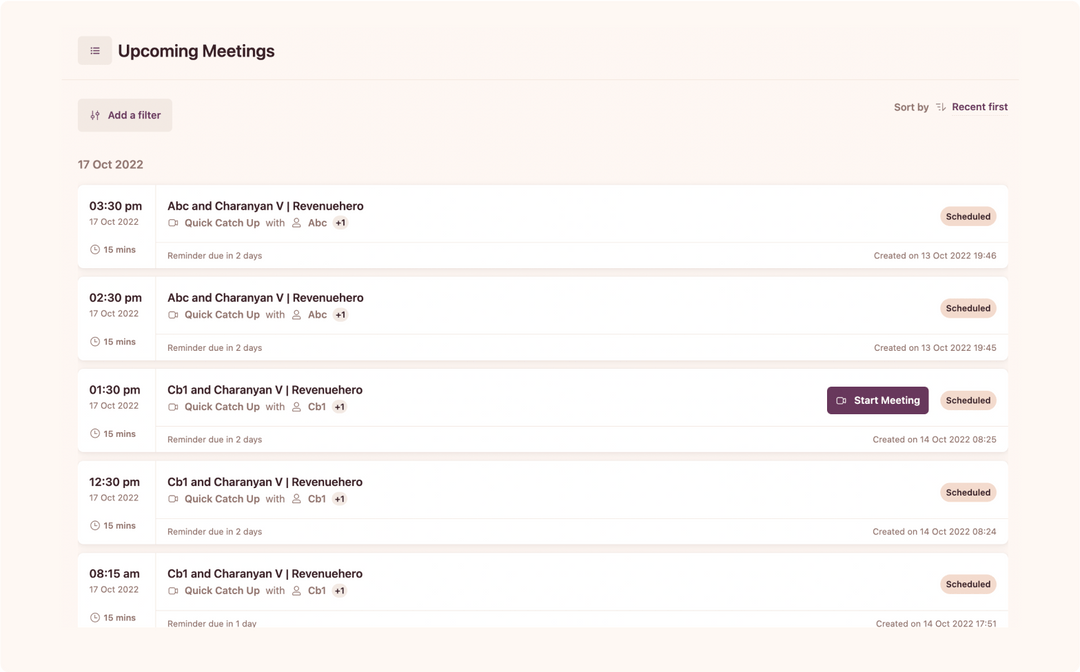 RevenueHero - Inbound Lead Conversion Through Instant Scheduling
