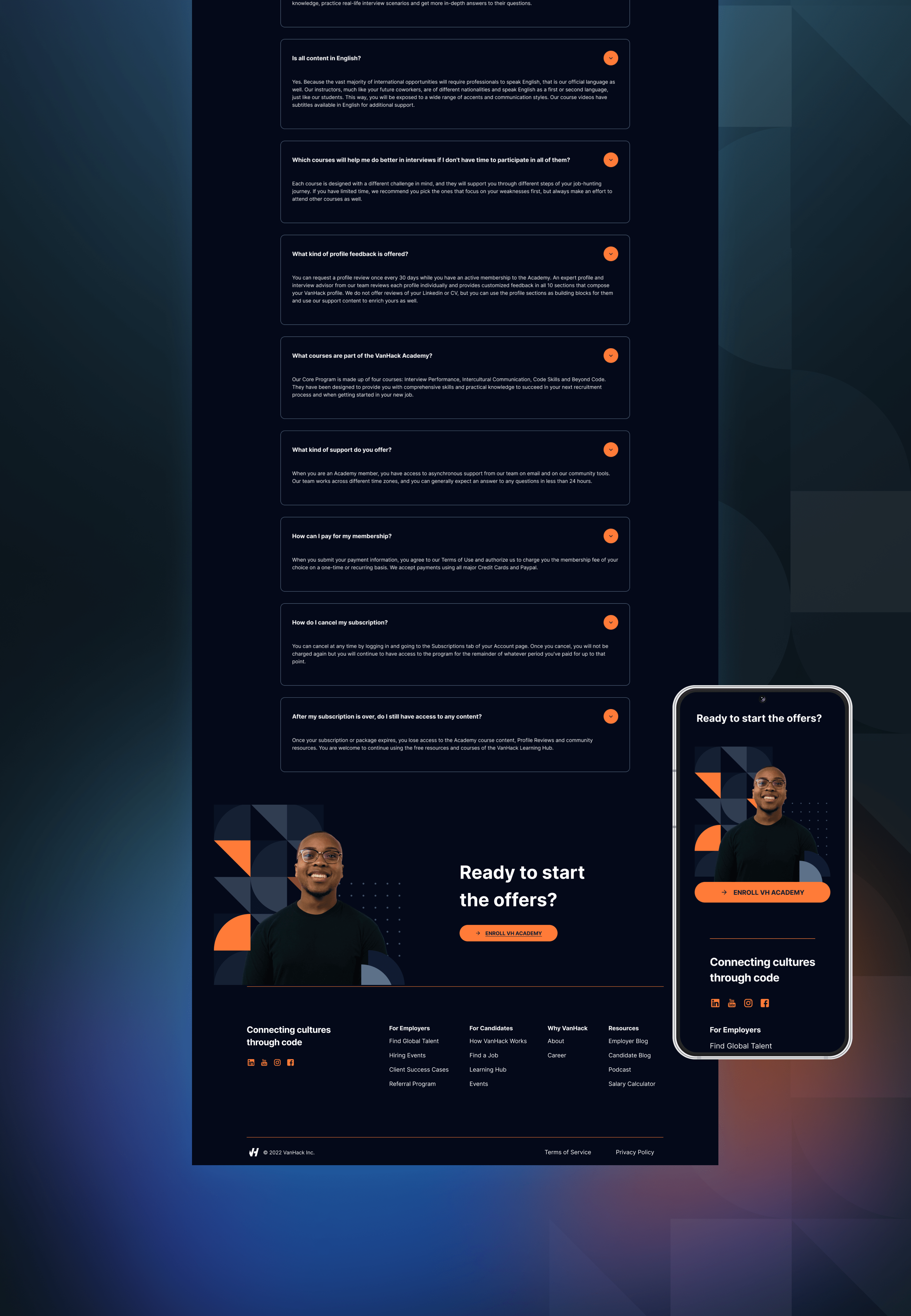 Learning Hub Website - Matheus Campioli Portfolio