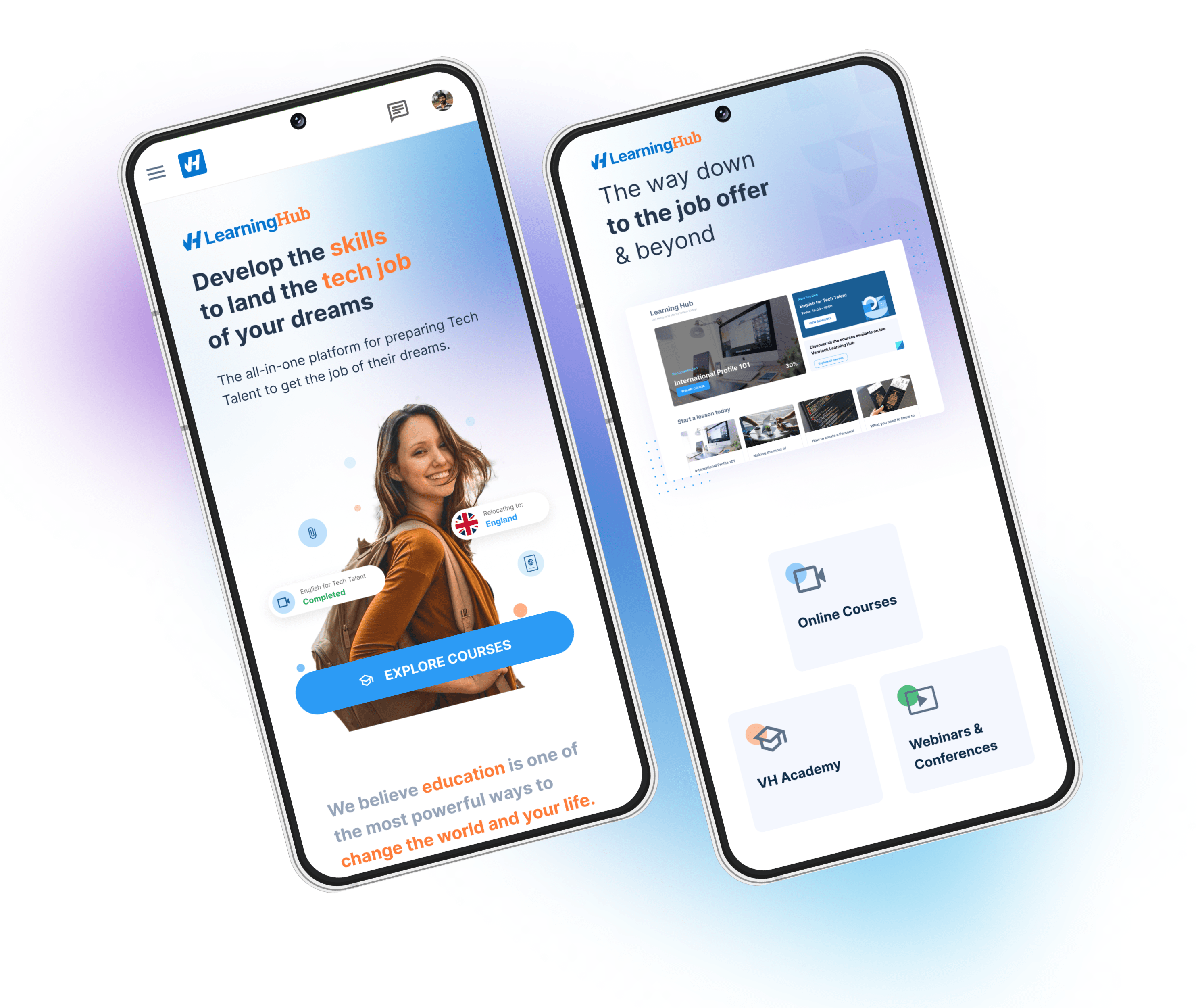 Learning Hub Website - Matheus Campioli Portfolio
