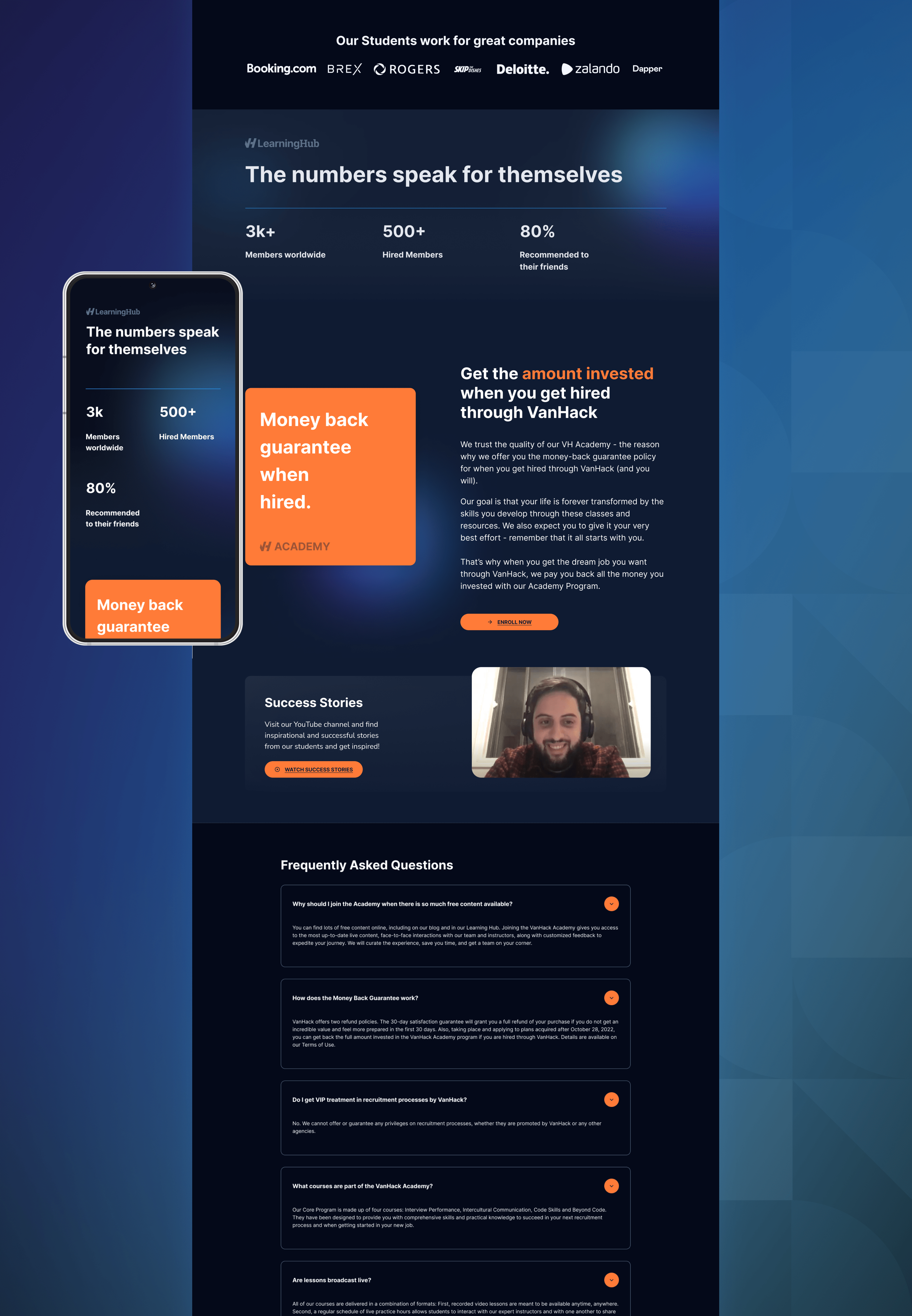 Learning Hub Website - Matheus Campioli Portfolio