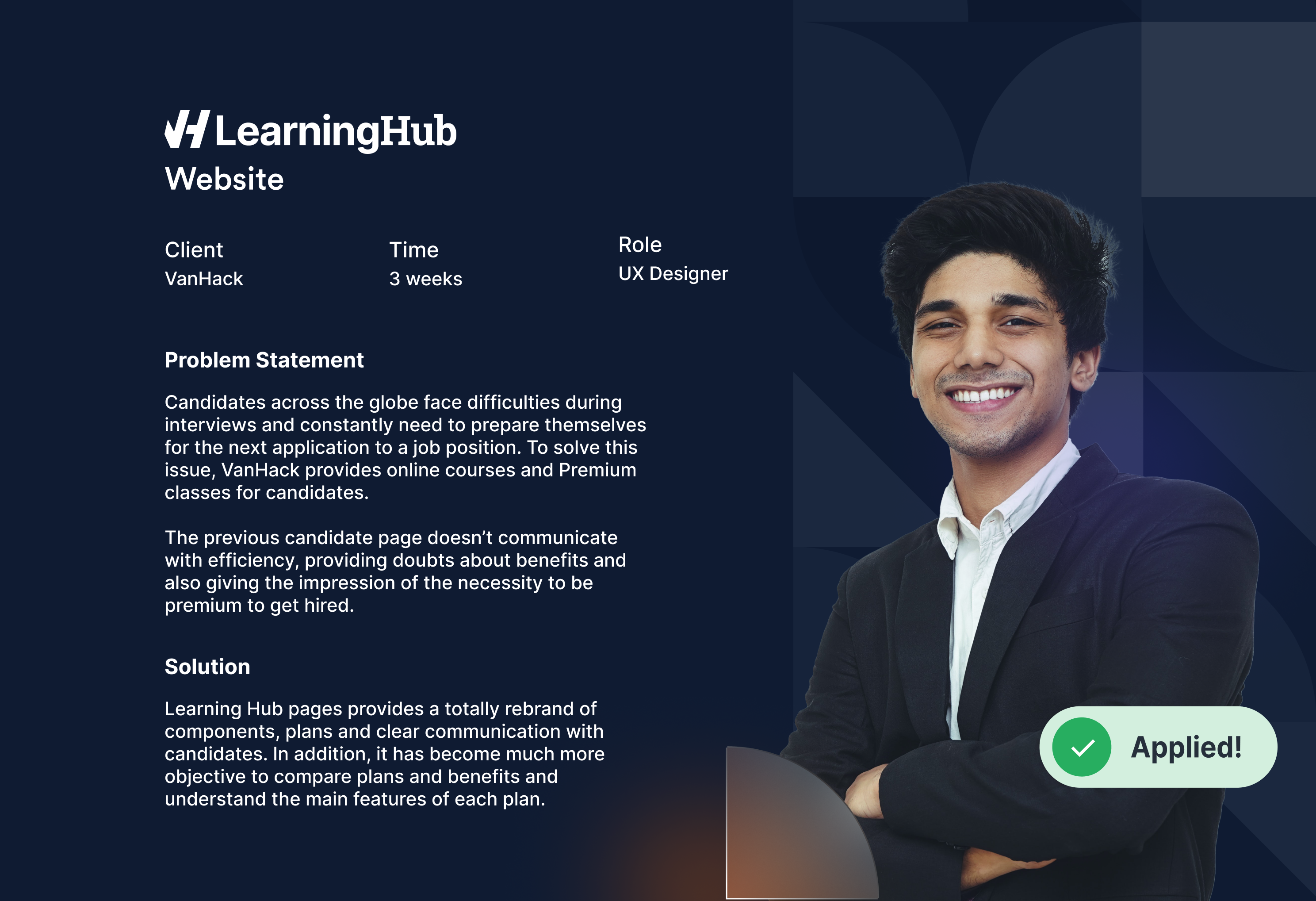 Learning Hub Website - Matheus Campioli Portfolio