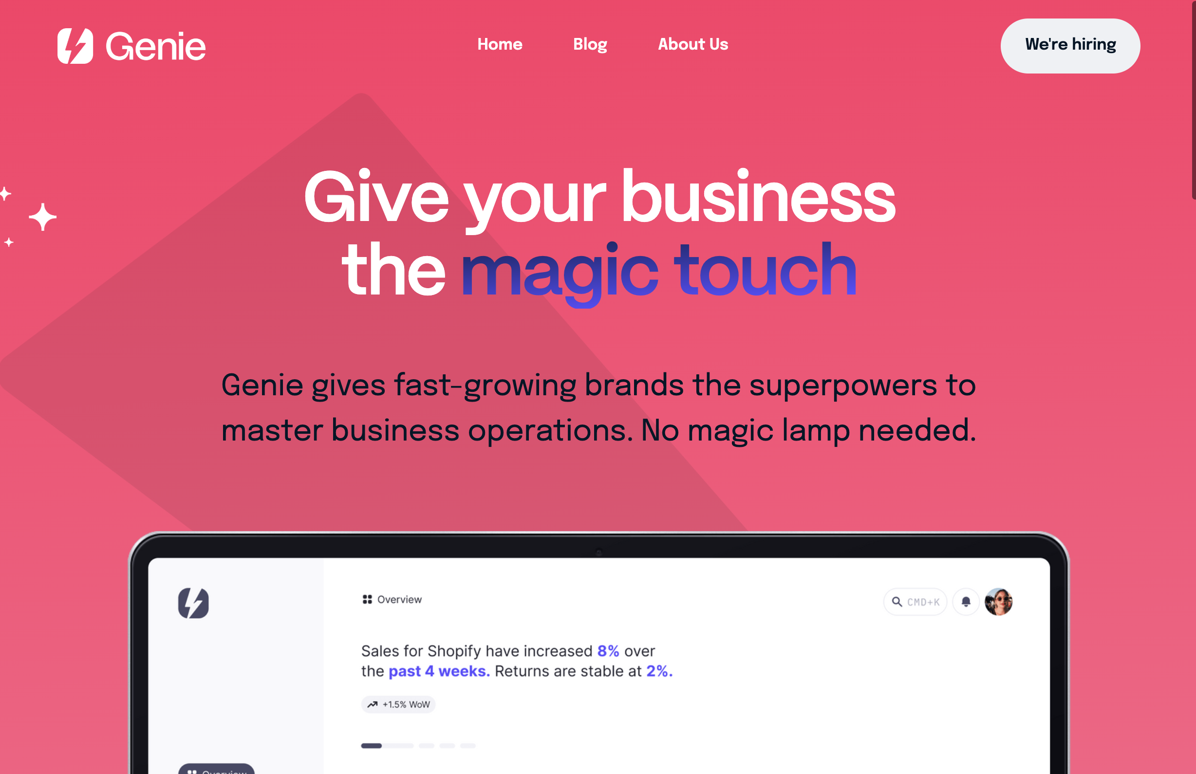Genie - effortless inventory and catalog management for fast-growing brands