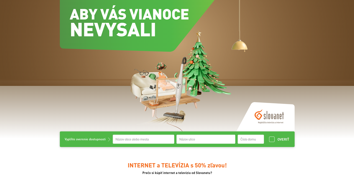 Slovanet - Najbližšia televízia a internet