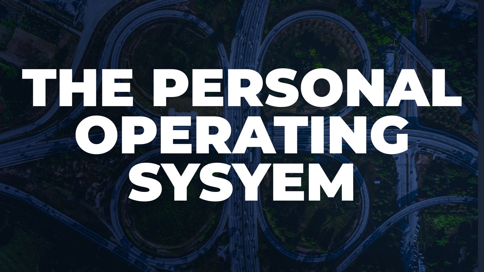 The Personal Operating System