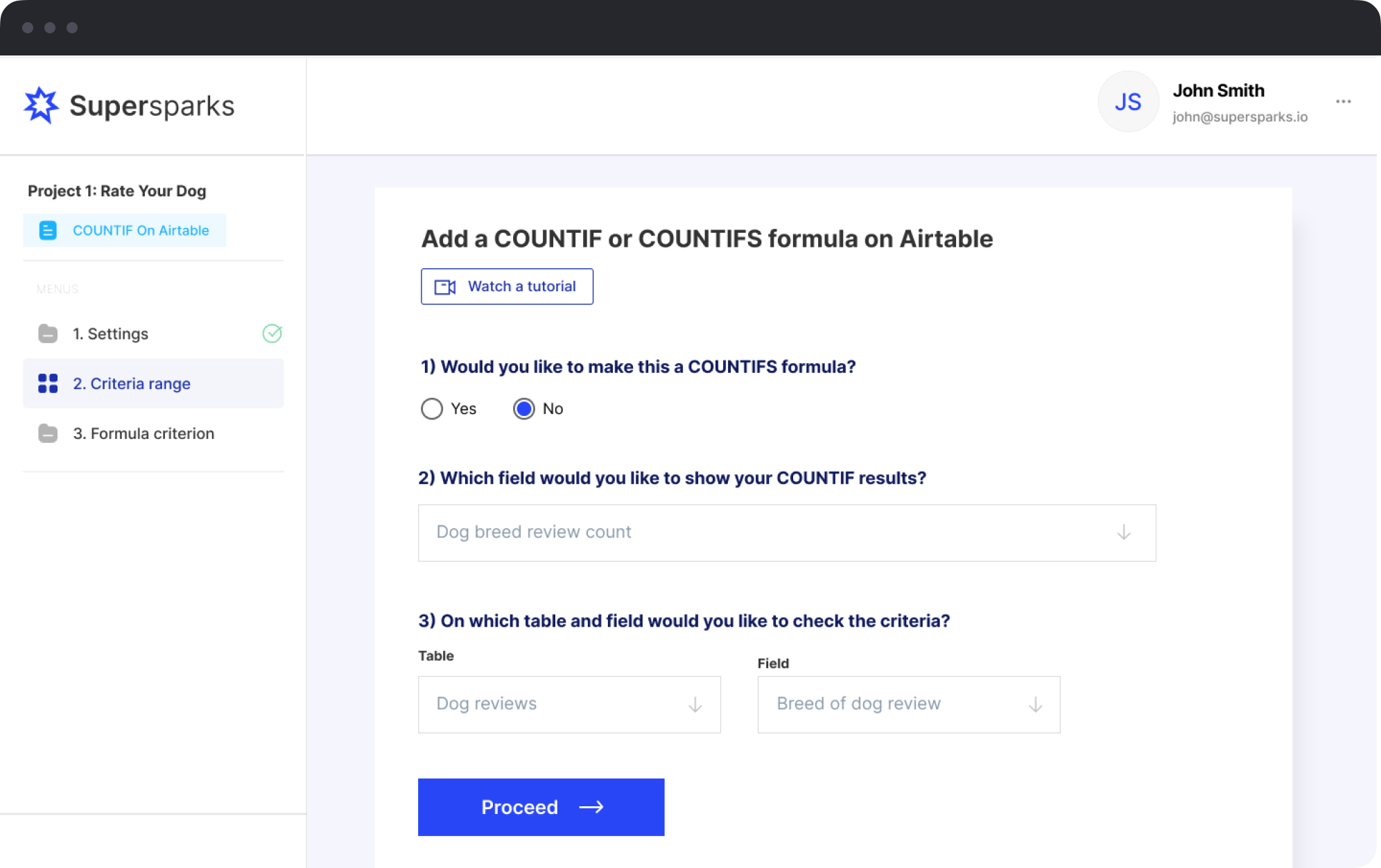 Supersparks - No-code Apps For Airtable and Webflow