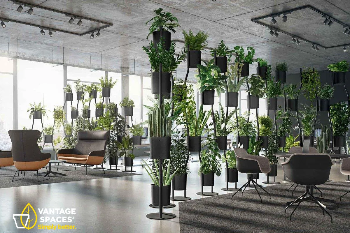 Divide space more beautifully with biophilia! | Vantage Spaces