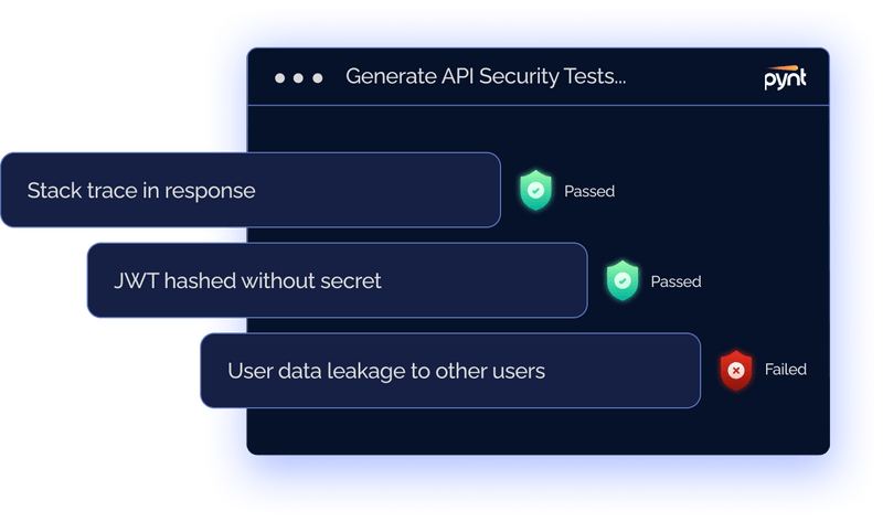 Effortless API security testing