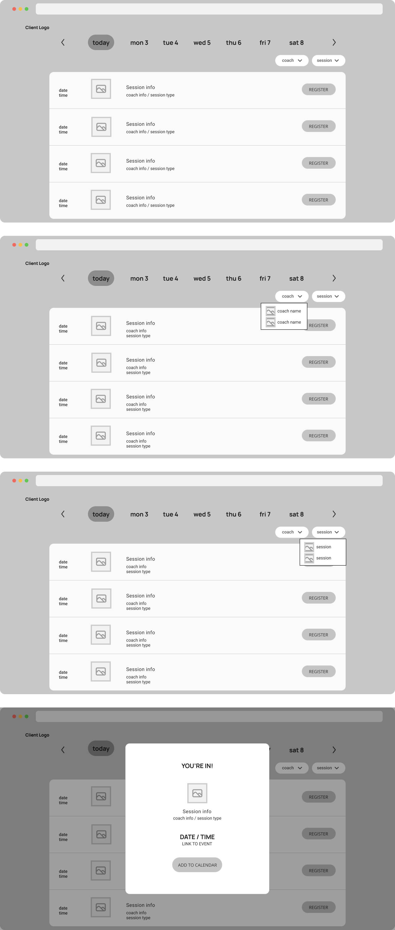 Interactive Calendar - A UX Product Design Case Study