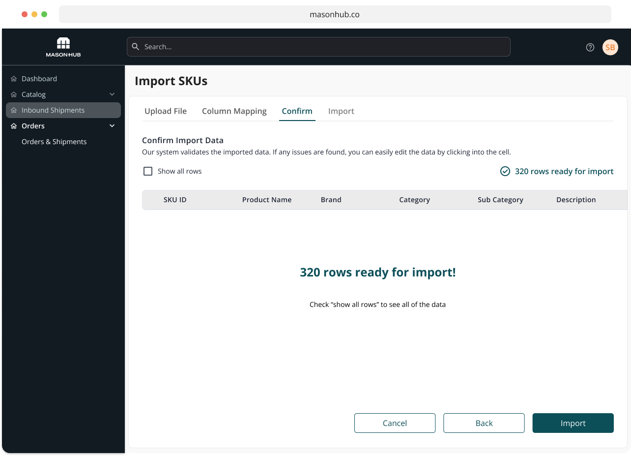 Intuitive Bulk Importing - A UX Product Design Case Study