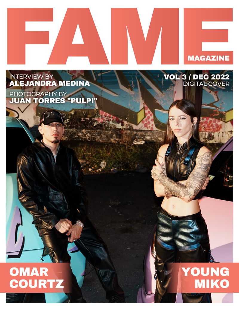 FAME Magazine Digital Cover: Omar Courtz & Young Miko