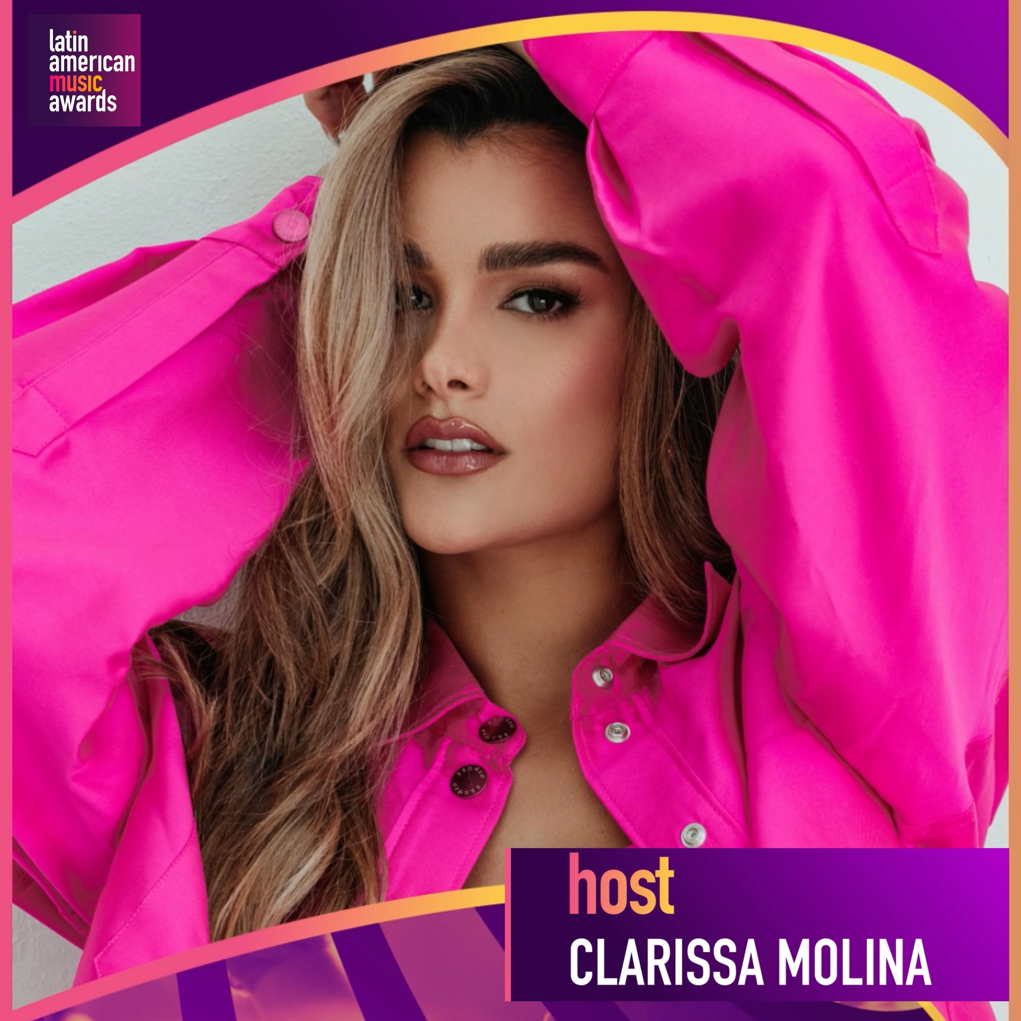 Latin American Music Awards taps Clarissa Molina to join the hosting lineup