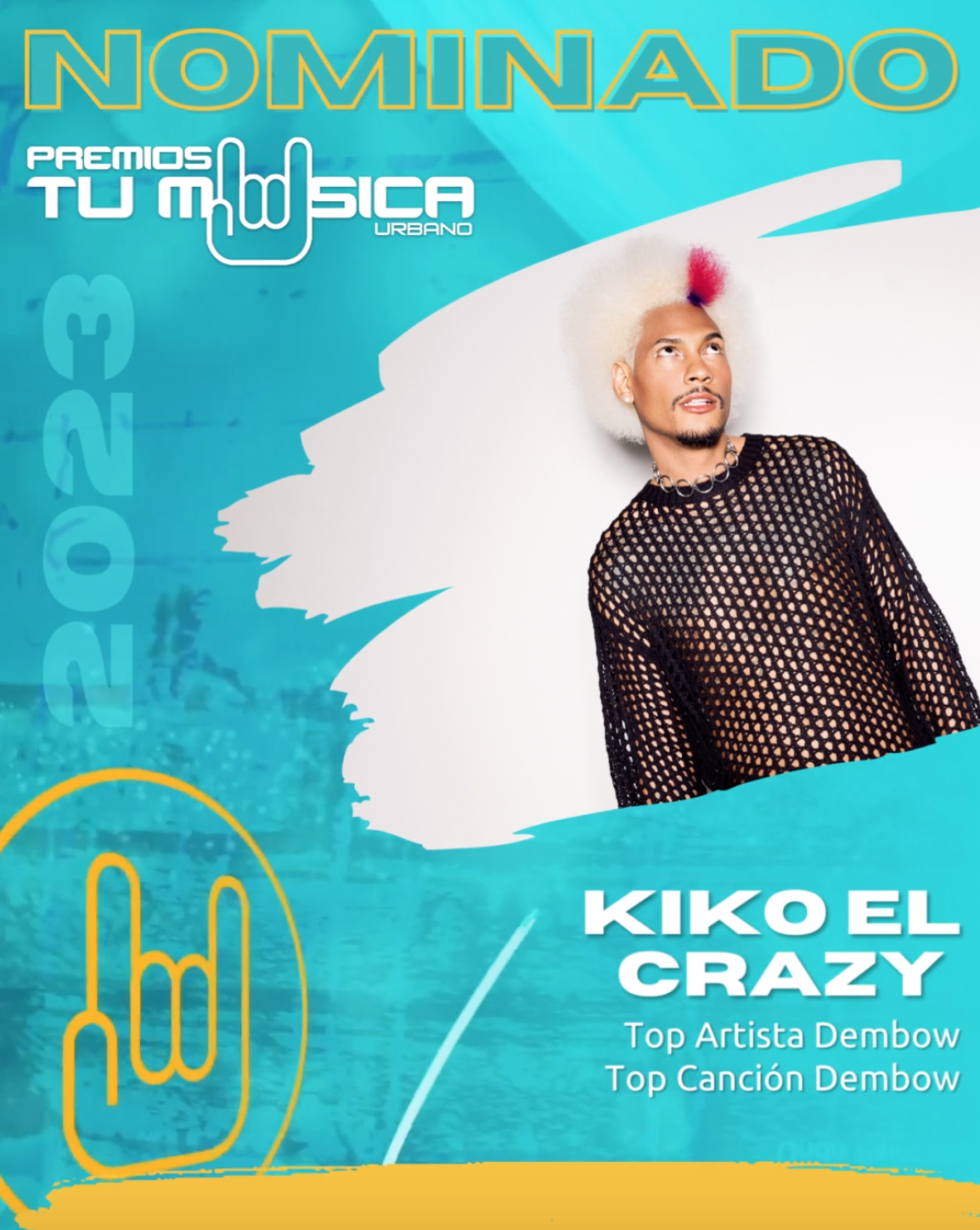 "Premios Tu Música Urbano" Announces Kiko el Crazy's Nomination for Top ...