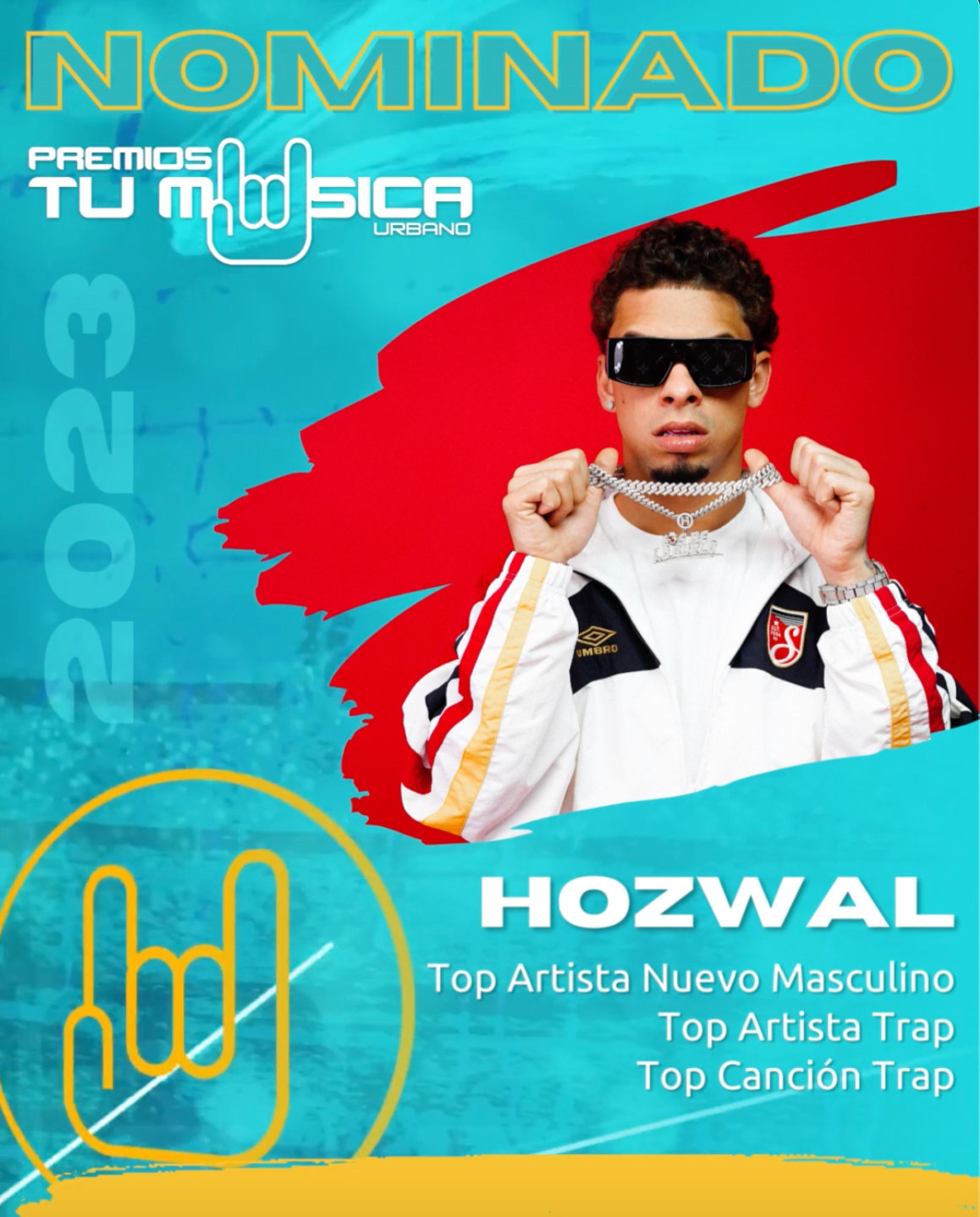 Rising artist Hozwal receives three nominations at Premios Tu Música ...