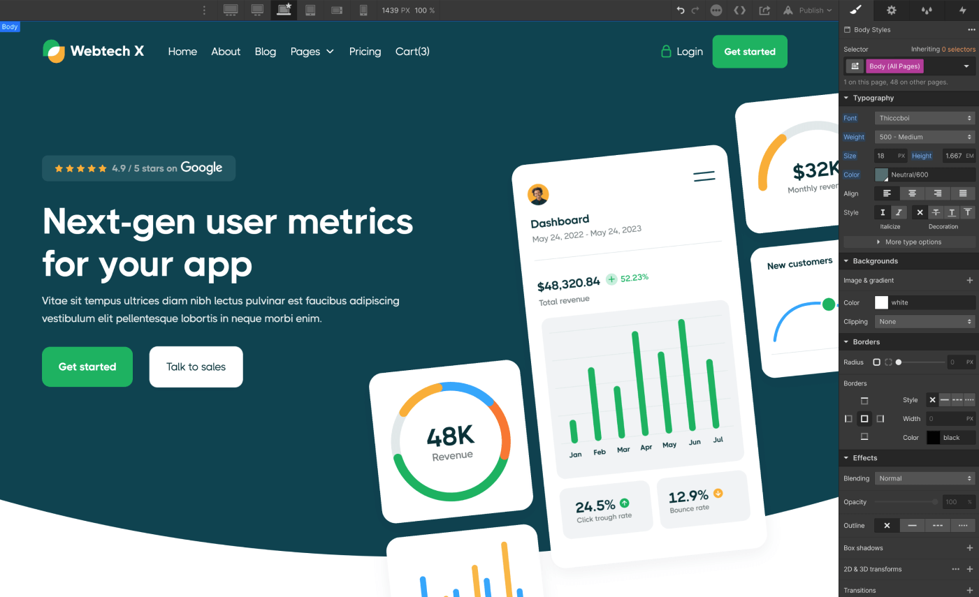 Start Here - Webtech X - Webflow Ecommerce website template