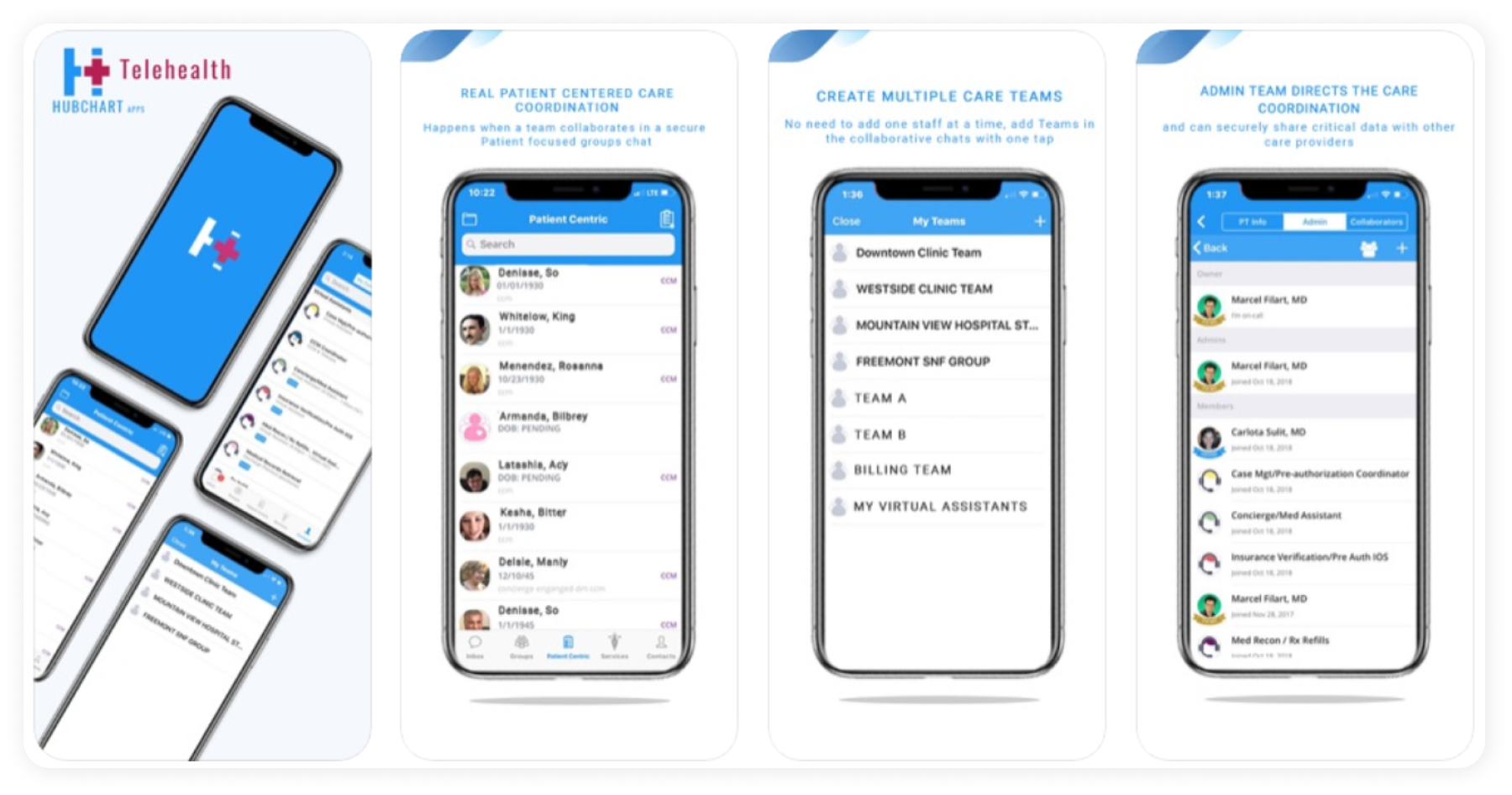 HubChart – HIPAA-Compliant Mobile App for Patients | NEKLO