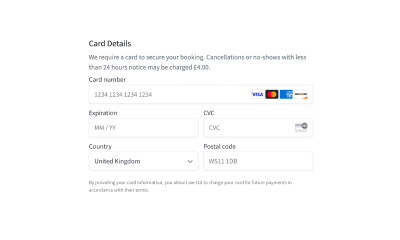 TableSense - Online Booking System