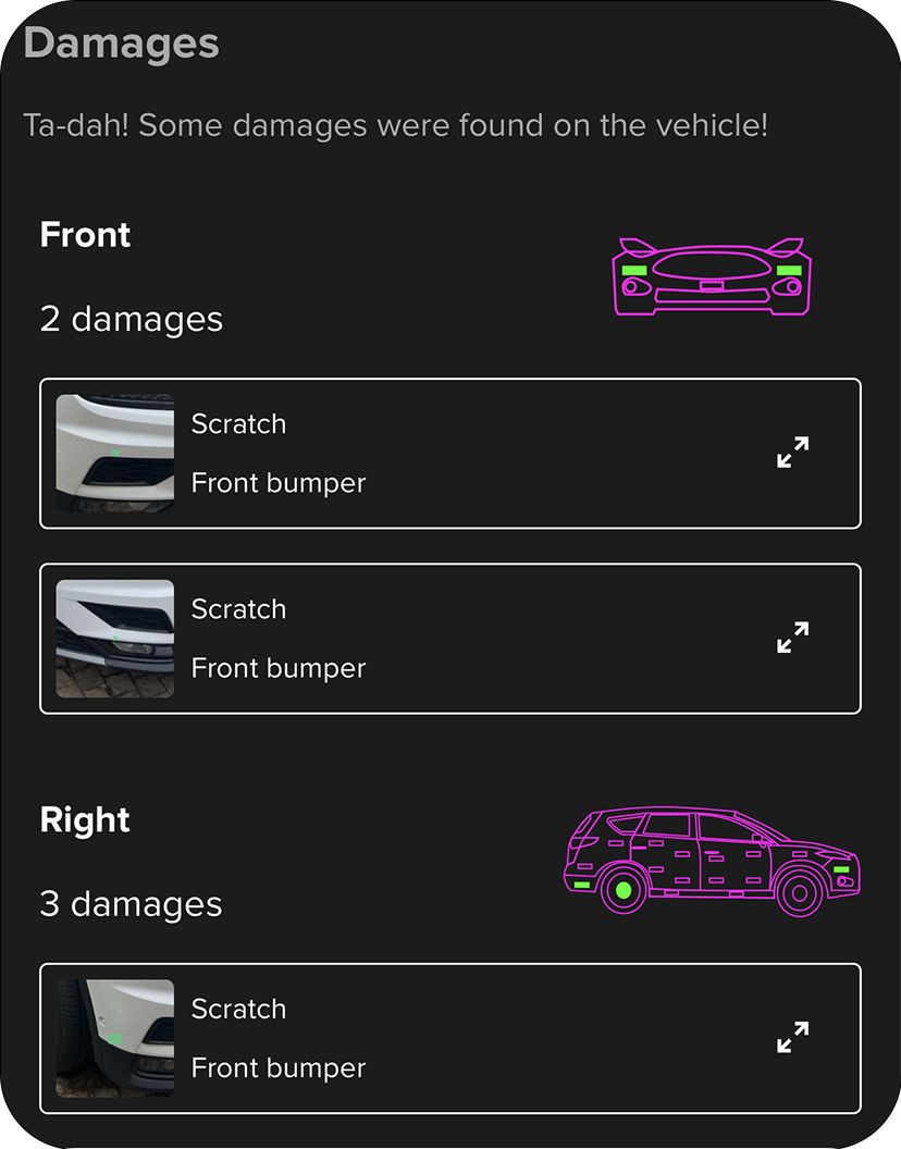 Detailed Vehicle Damage Reports - Efficient Vehicle Management