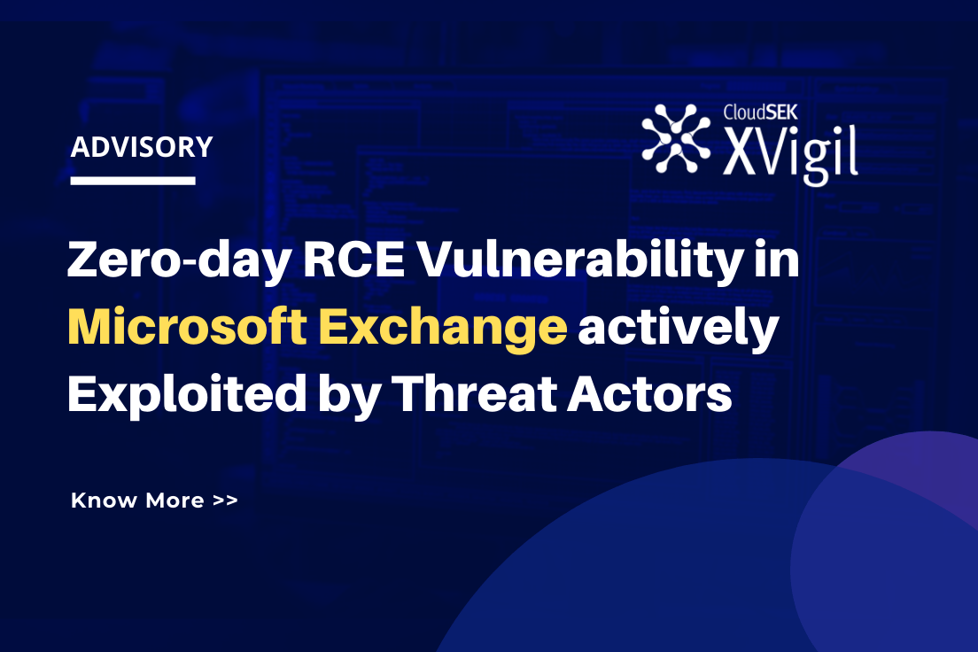Advisory: 0-day RCE Vulnerability in Microsoft Exchange Actively ...