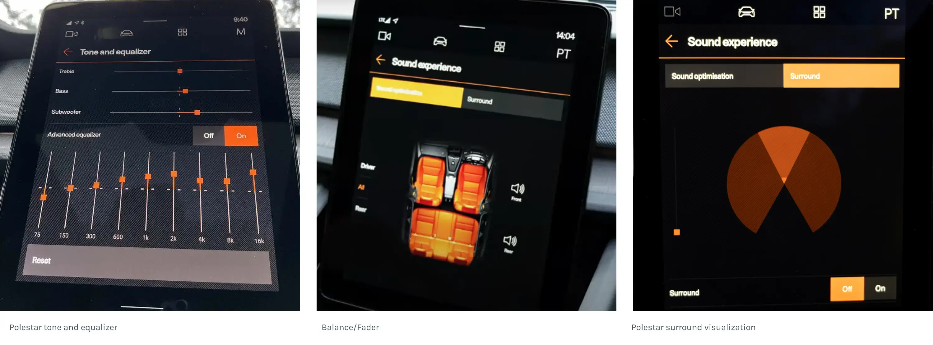 Polestar HK Audio System UX/UI Task