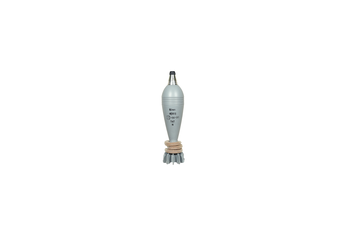 81 mm HE MORTAR ROUND | Armatec