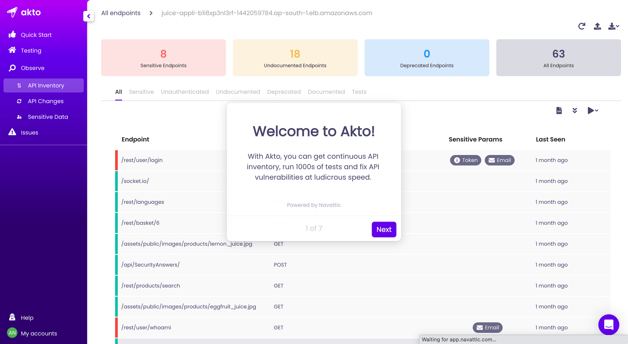 Akto | Instant API security - Open Source