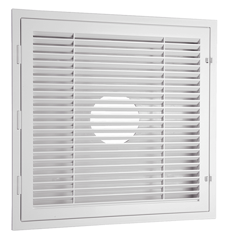 HaVACo Technologies | Lay-In Returns — 2'x2' Louver Return (White)