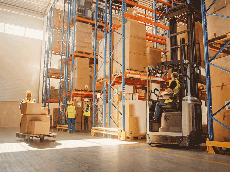 Warehousing | SensorZone Proximity Warning System