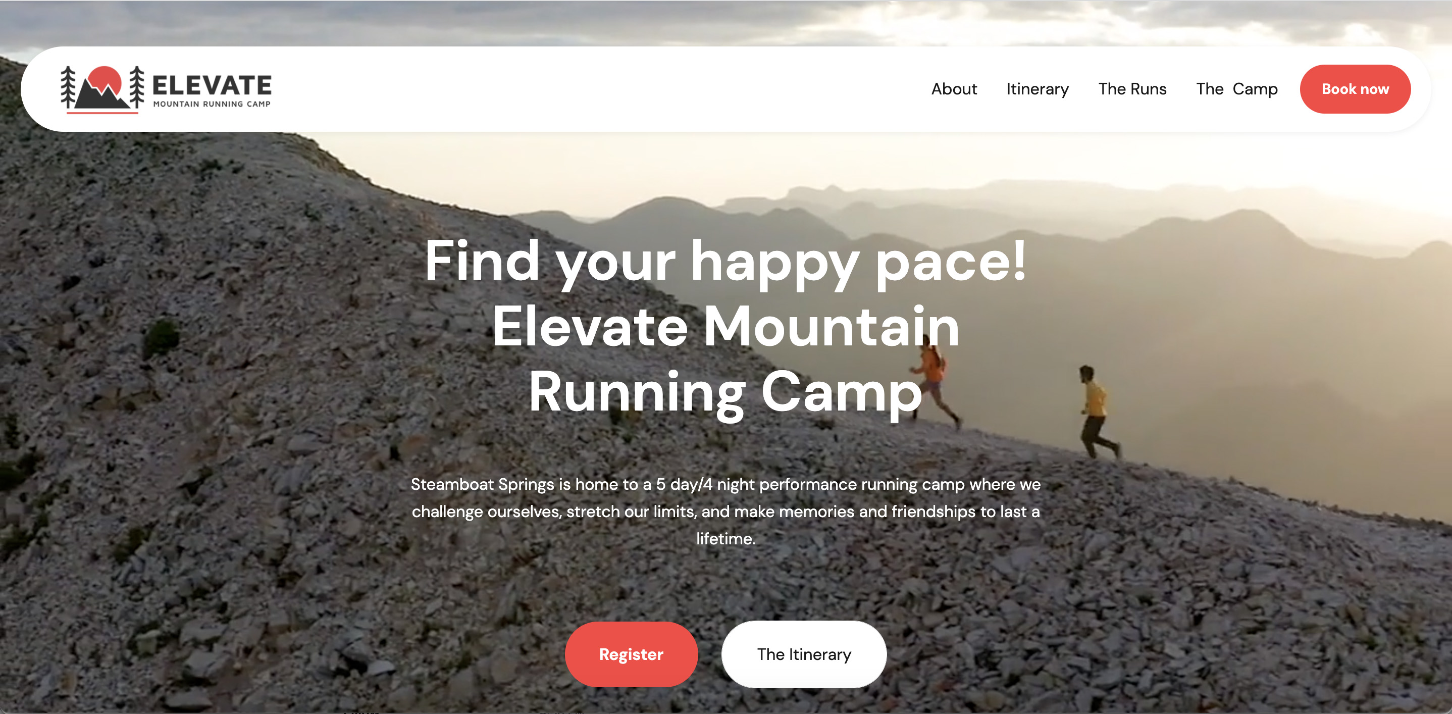 Elevate Mountain Running Camp