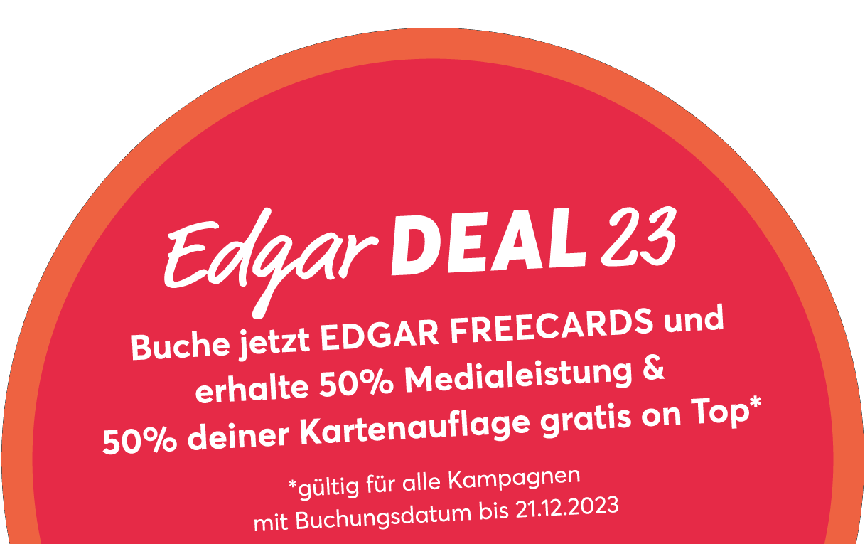Gratispostkarten in Frankfurt - Edgar Freecards