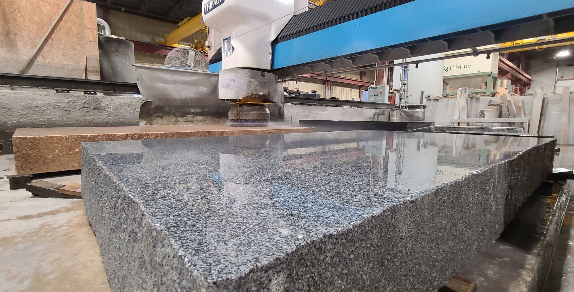 Polishing & Splitting - Rex Granite Company - Granite Monuments & Memorials