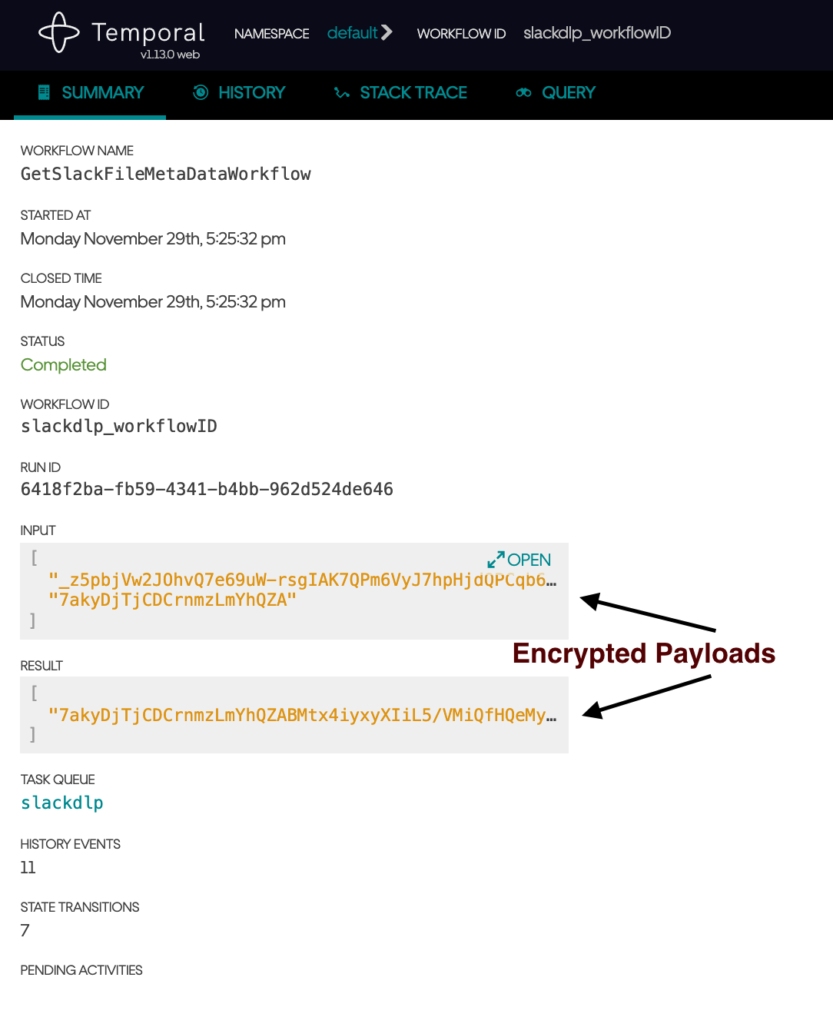 Creating a custom Temporal data convertor for encryption | Nightfall AI