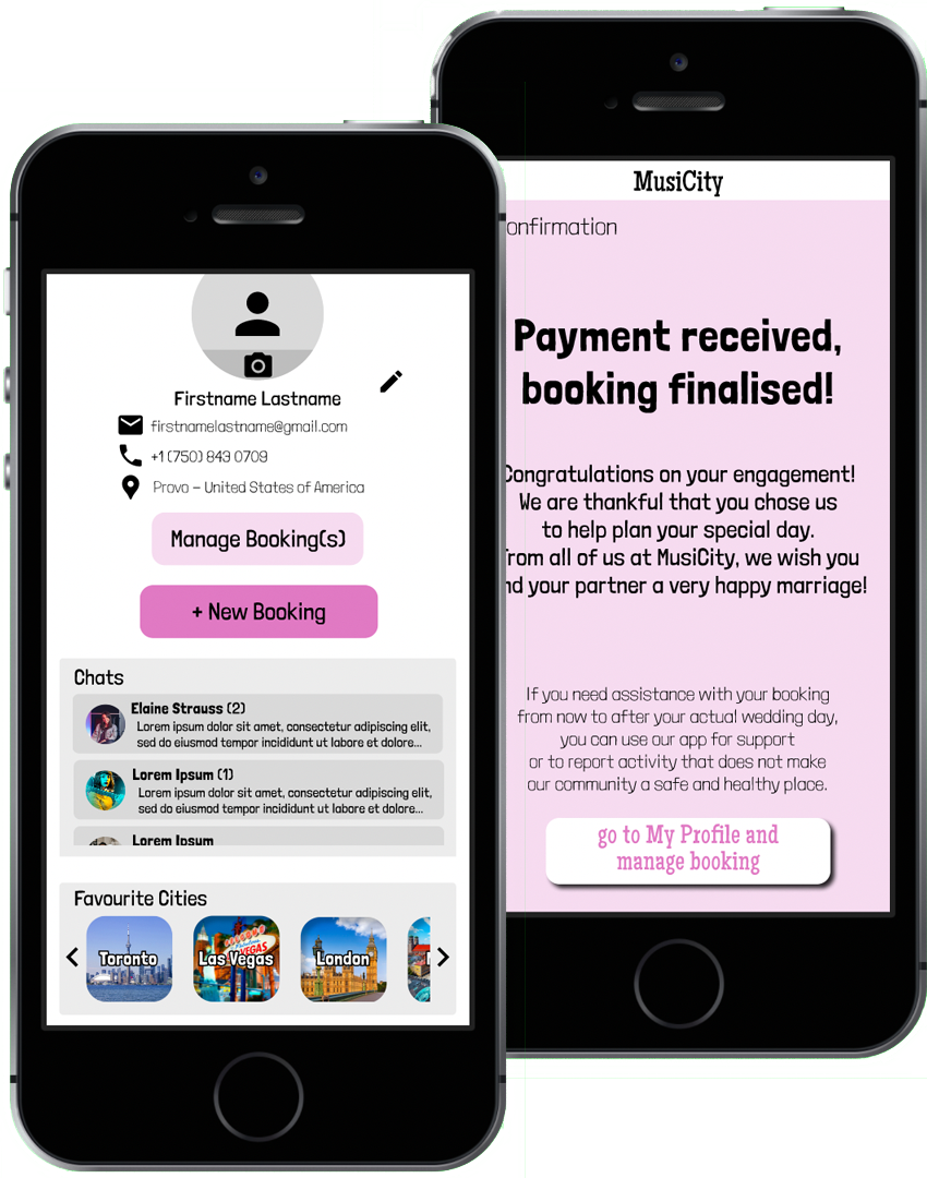MusiCity - Musician Booking App
