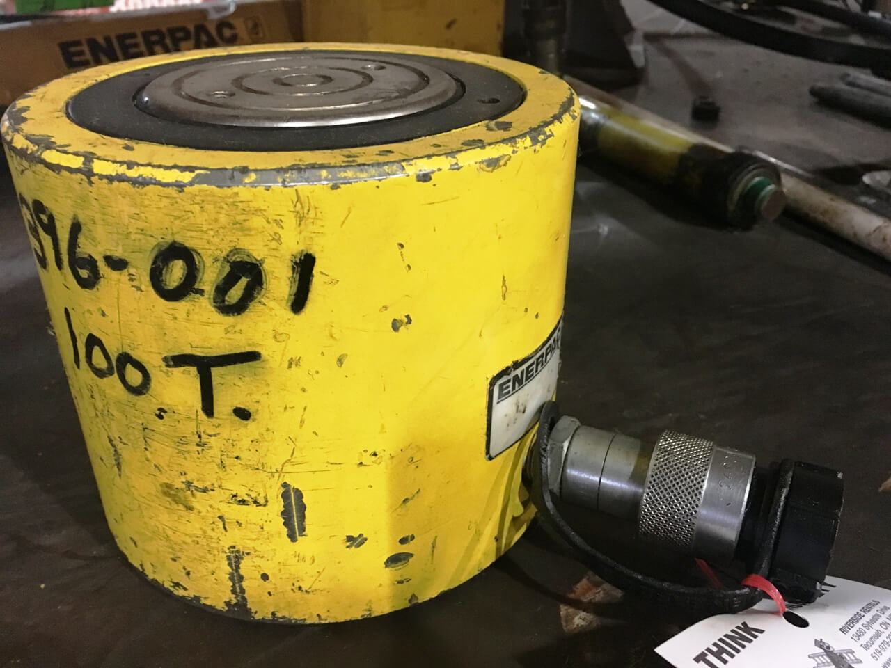 Jack - Enerpac - Hydraulic - 100T Standard | Riverside Rentals ...