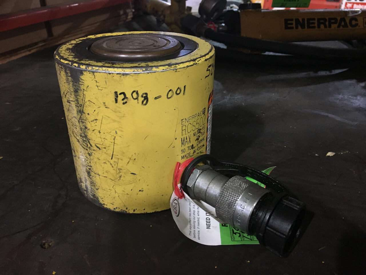 Jack - Enerpac - Hydraulic - 50T Standard | Riverside Rentals | Windsor ...