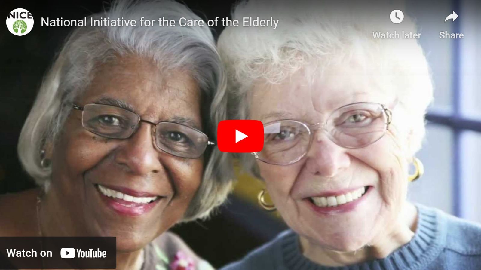 NICE - National Initiative for the Care of the Elderly - Canada