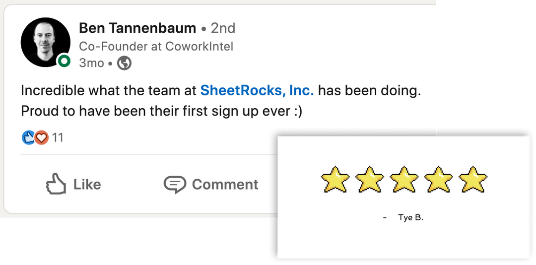 Home - Spreadsheet backed custom apps