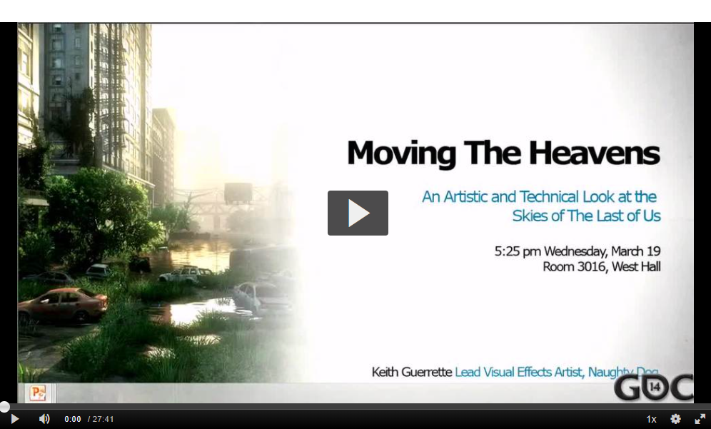 GDC: Moving the Heavens: An Artistic and Technical Look at the Skies of ...