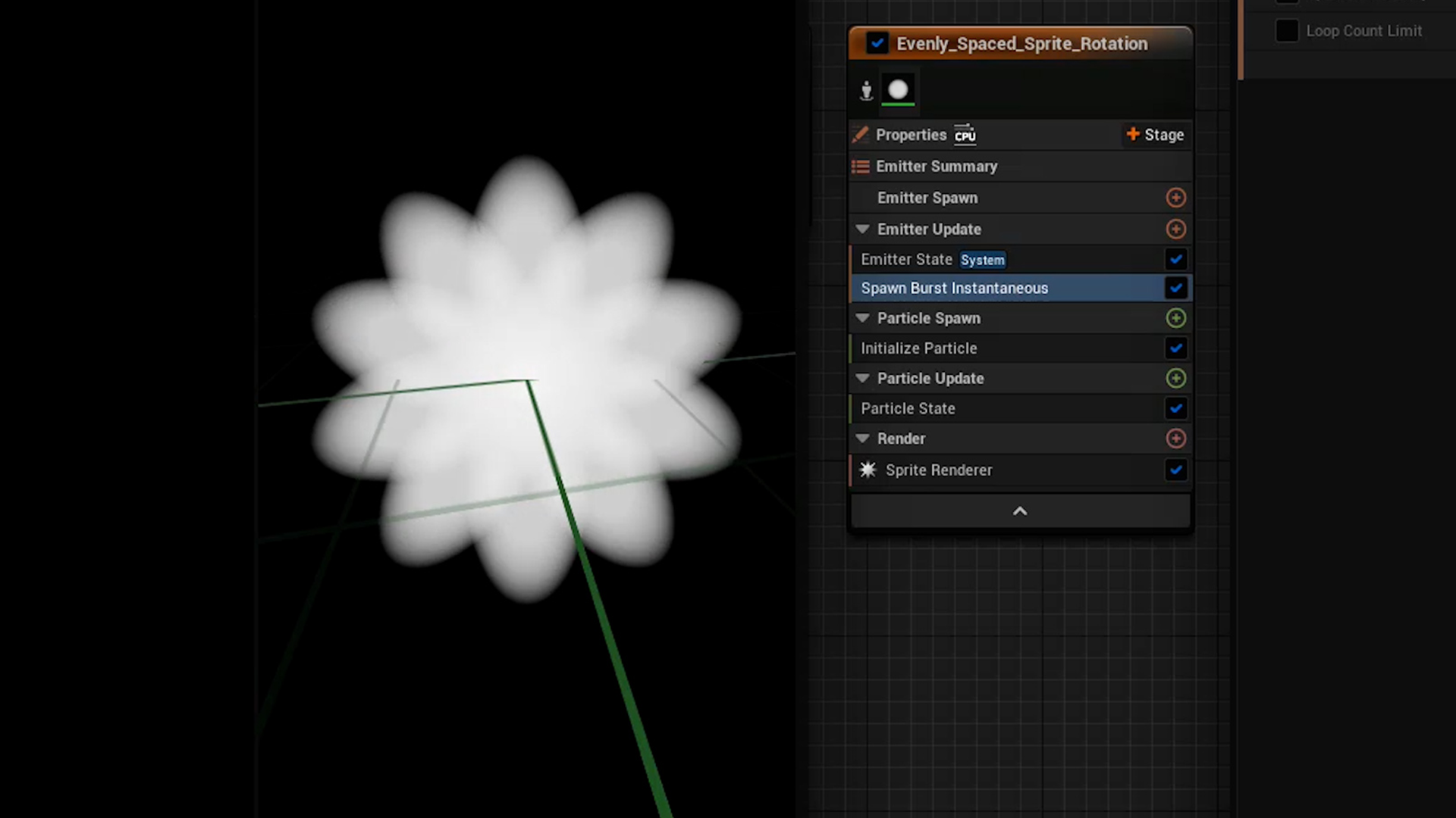 How to Evenly Space Sprite Rotation