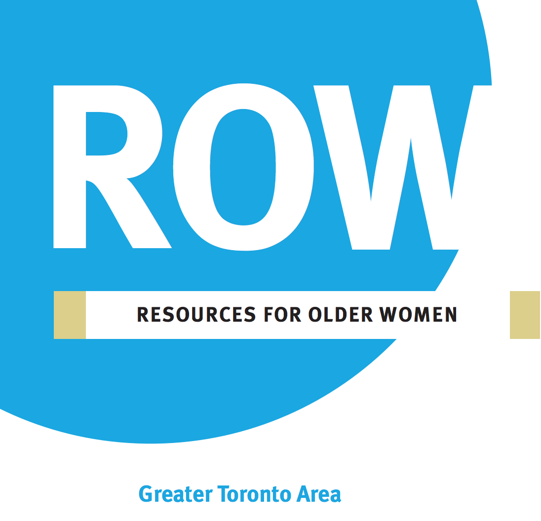 ROW: Resources for Older Women - Greater Toronto Area - Nice Toolsets
