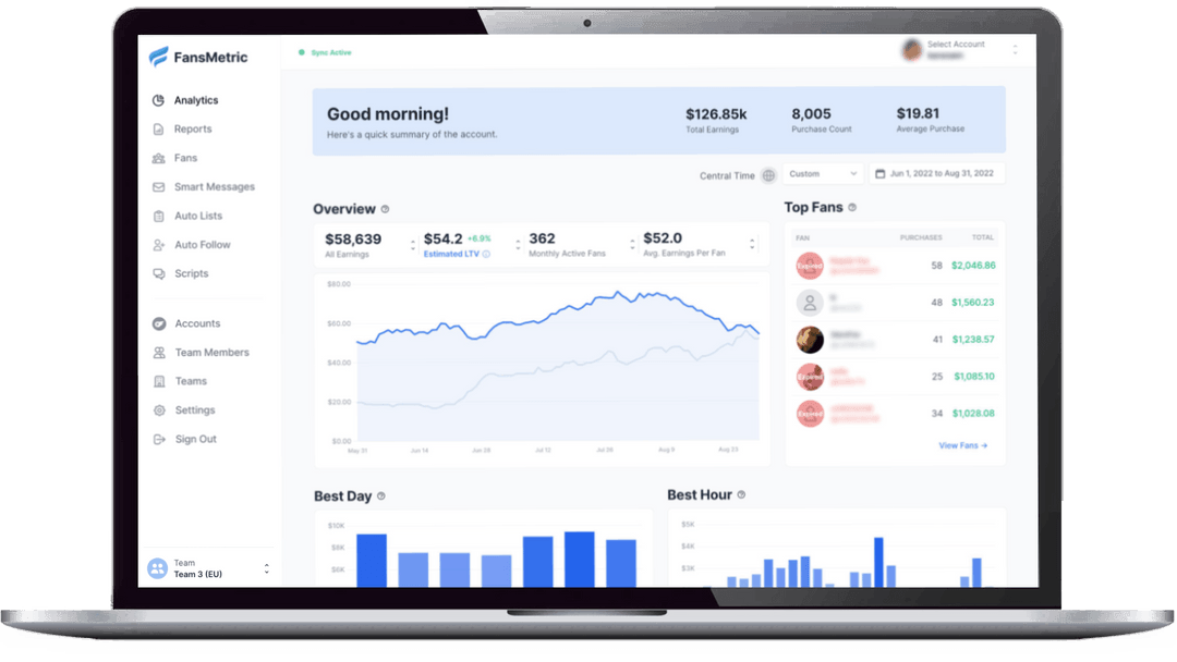 FansMetric | Tools for OnlyFans Creators & Agencies