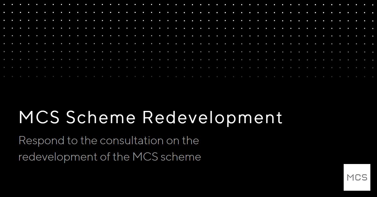 MCS Scheme Redevelopment Consultation | Heat Pump Federation