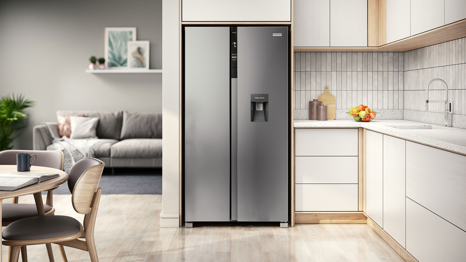 FRSA19K2HVG - Refrigerador Side by side de 18.7 Cu. Ft.