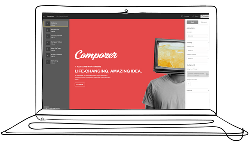 Create Engaging eLearning Courses | Compozer eLearning Authoring Tool