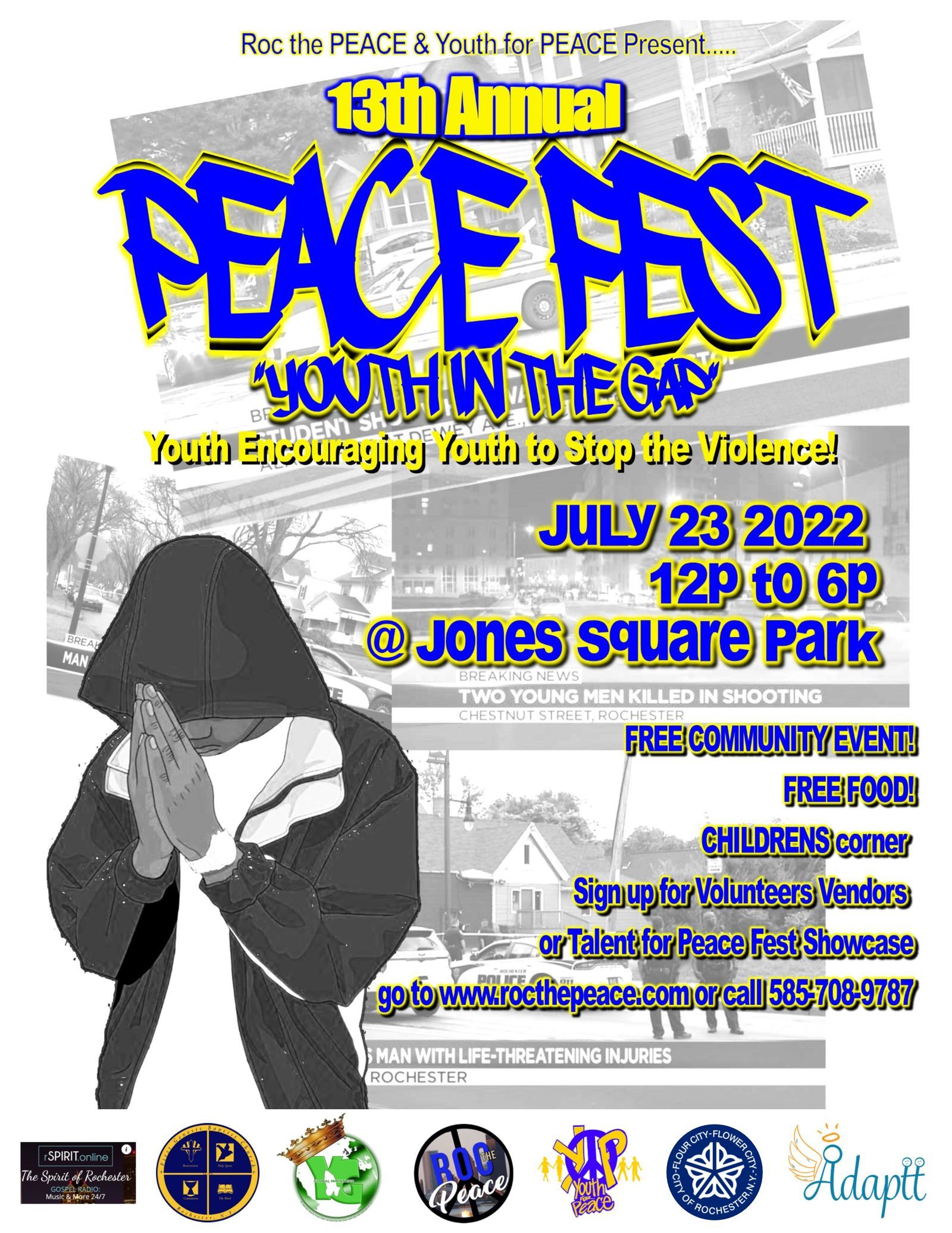 Home - ROC the Peace | Non-Profit Org.