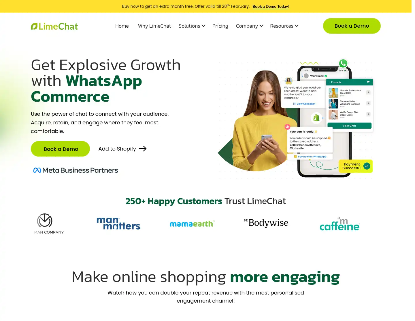 LimeChat | WhatsApp Commerce Platform for Businesses