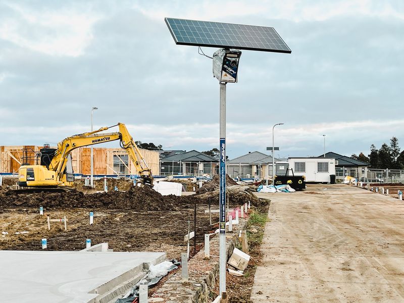 Myspy Security • Melbourne • Building Site CCTV Cameras