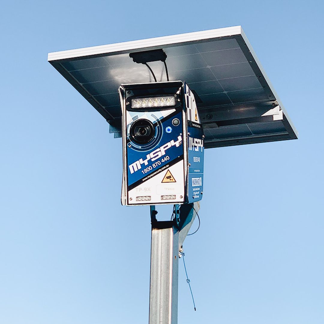 Myspy Security • Melbourne • Building Site CCTV Cameras