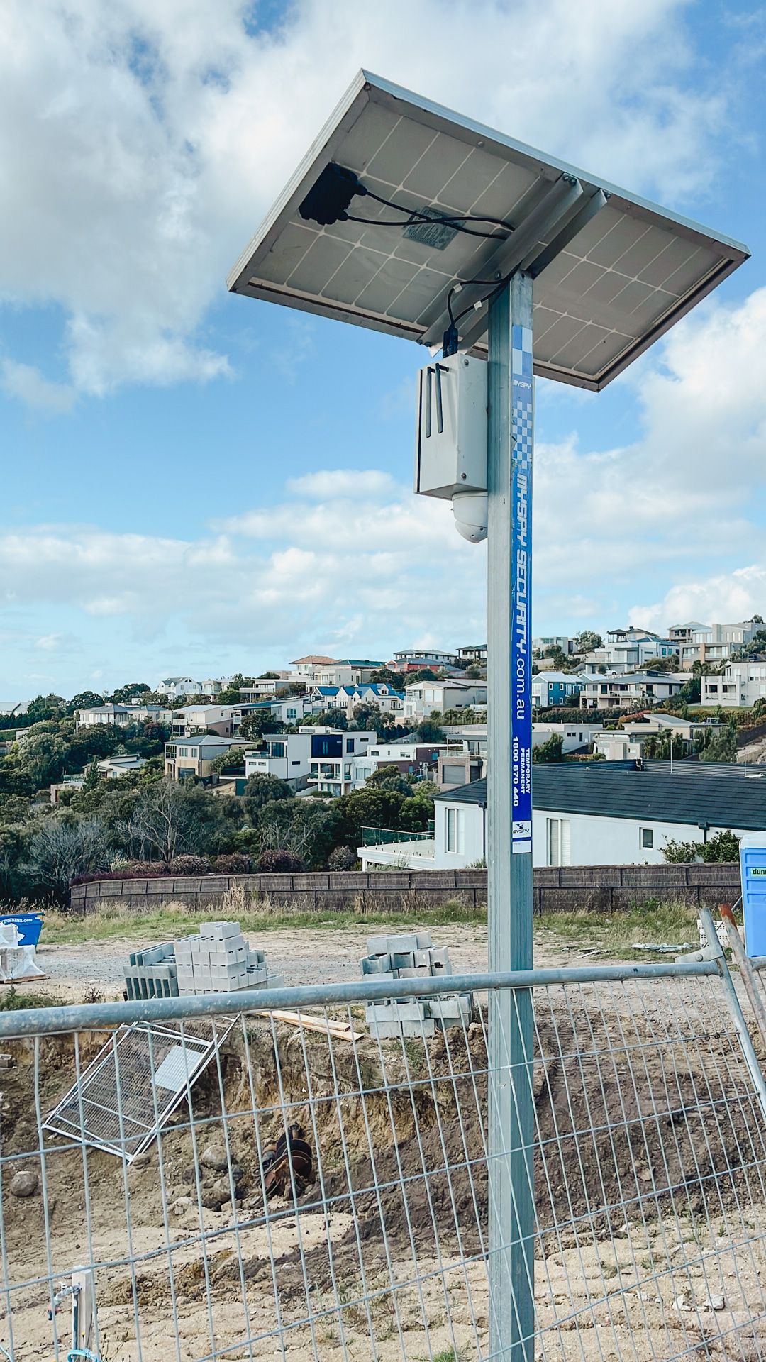 Building Site Camera Systems • Myspy Security Melbourne