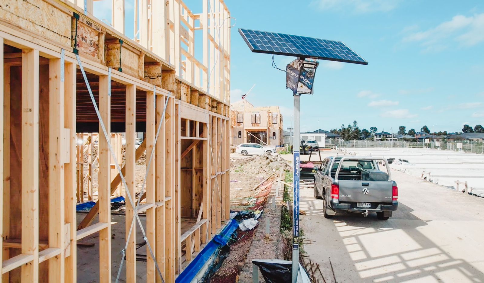 Building Site Camera Systems • Myspy Security Melbourne